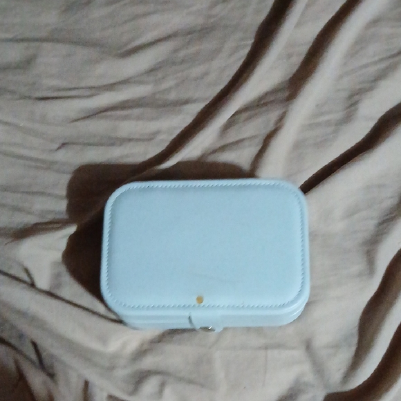 temu | Jewelry | Light Blue Jewelry Box | Poshmark